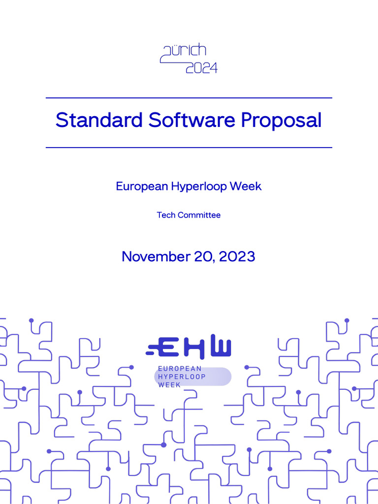 EHW Software Proposal | PDF | Ethernet | Graphical User Interfaces