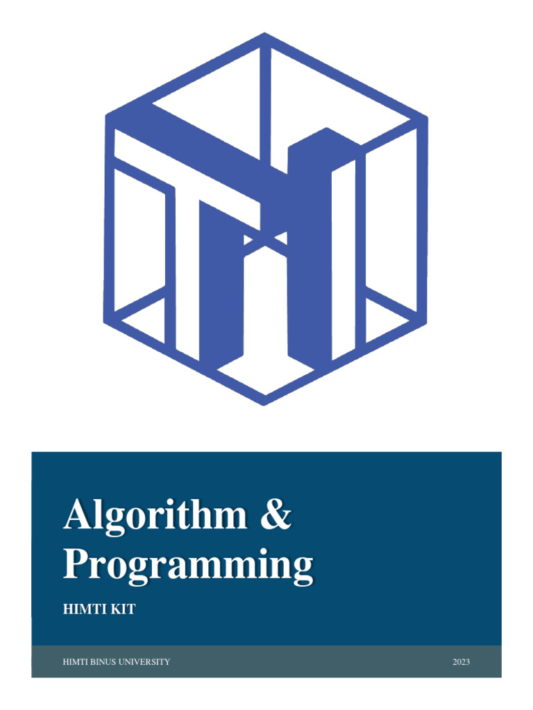 Algorithm and Programming | PDF