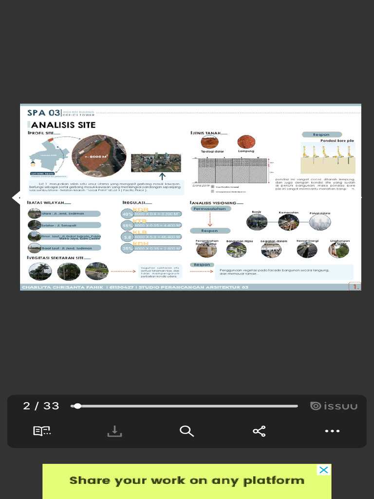 Perancangan High Rise Building Kantor Sewa Scbd Jakarta Selatan by ...