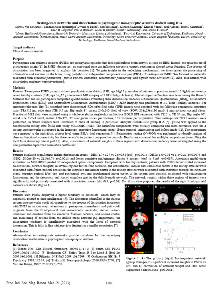 Art. Crisis Psicógenas No Epilépticas | PDF | Functional Magnetic ...