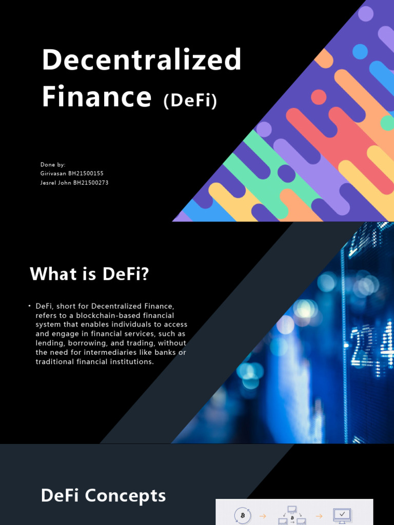 Decentralized Finance (DeFi) | PDF