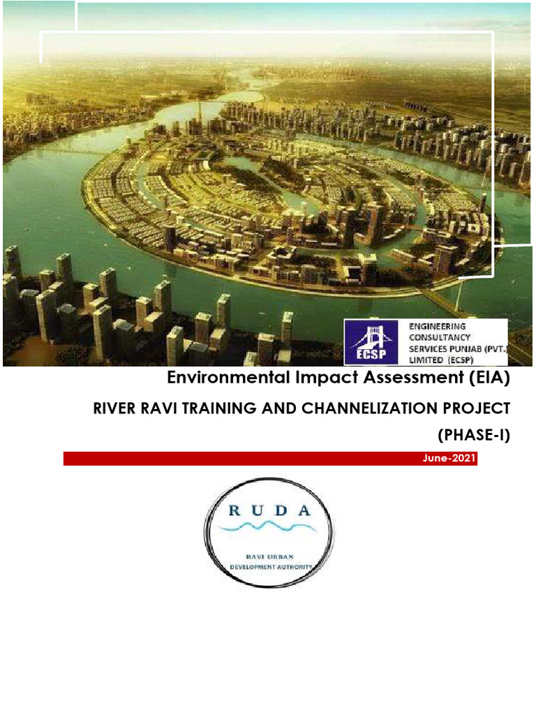 River Ravi EIA Phase-I Report | PDF | Environmental Impact Assessment ...