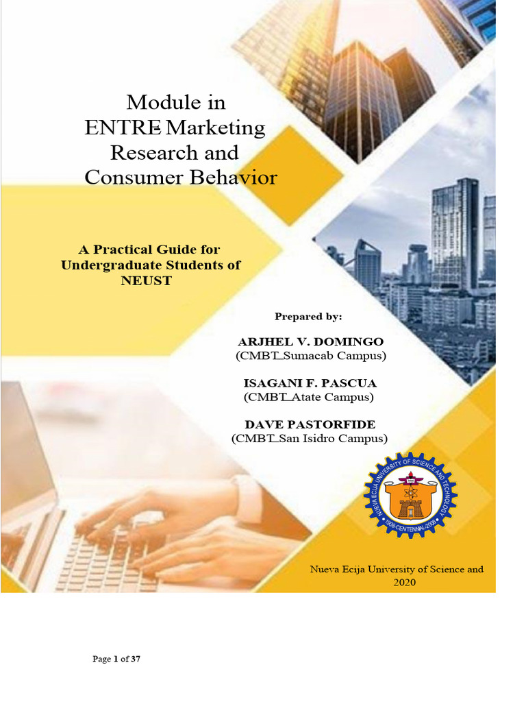 Entrep | PDF | Id | Consumer Behaviour