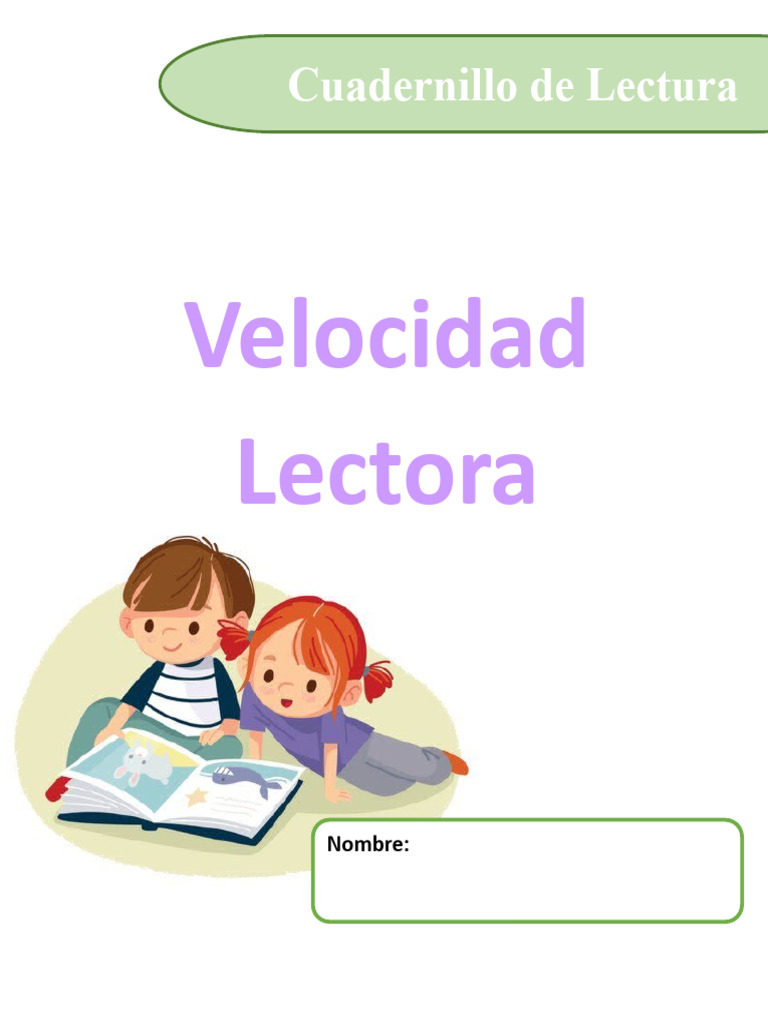 Velocidad Lectora Pdf