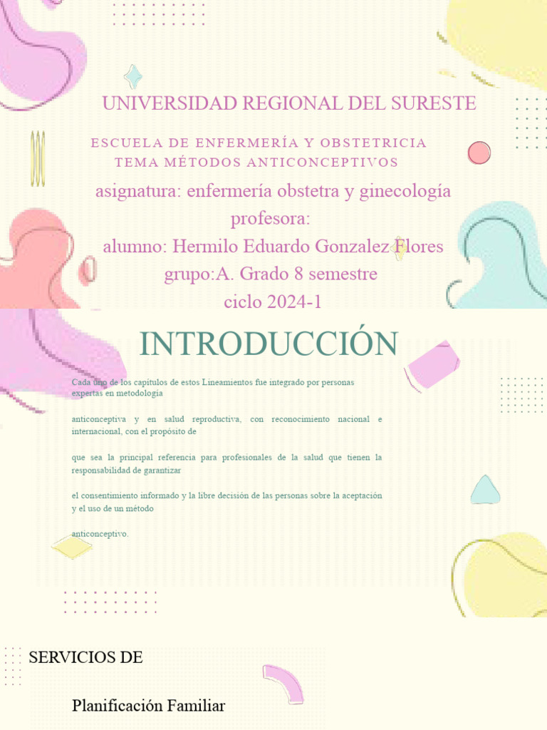 Gonzalez Flores Hermilo Eduardo | PDF | Control de la natalidad ...