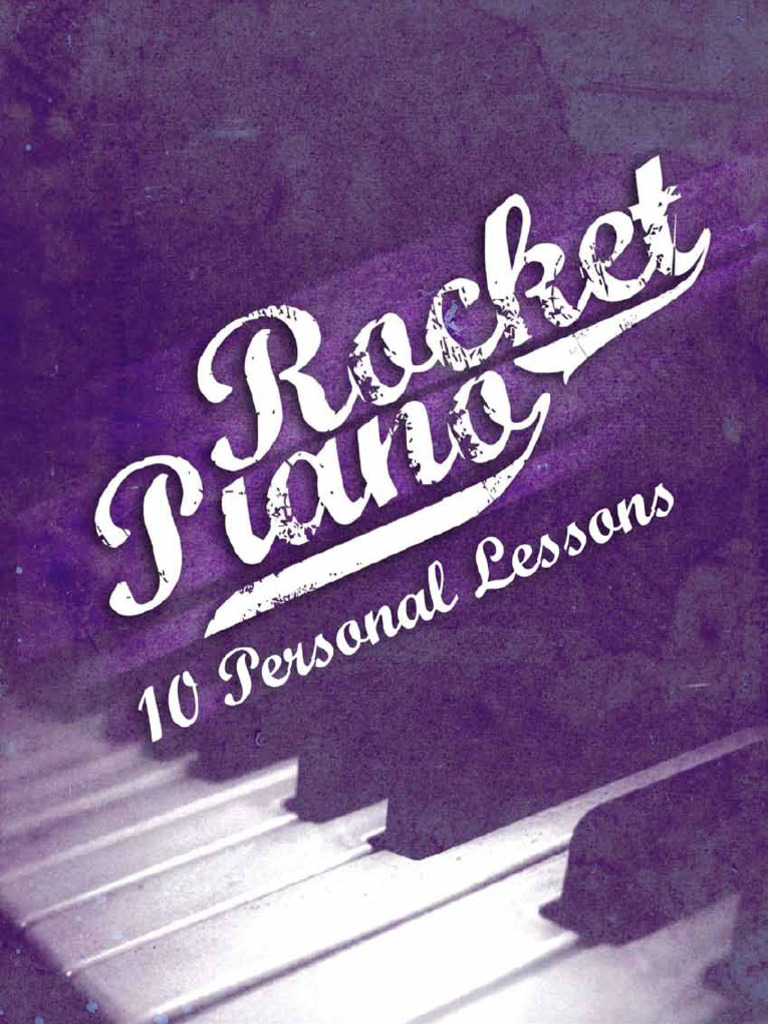 Rocket Piano - 10 Personal Lessons | PDF | Chord (Music) | Interval (Music)
