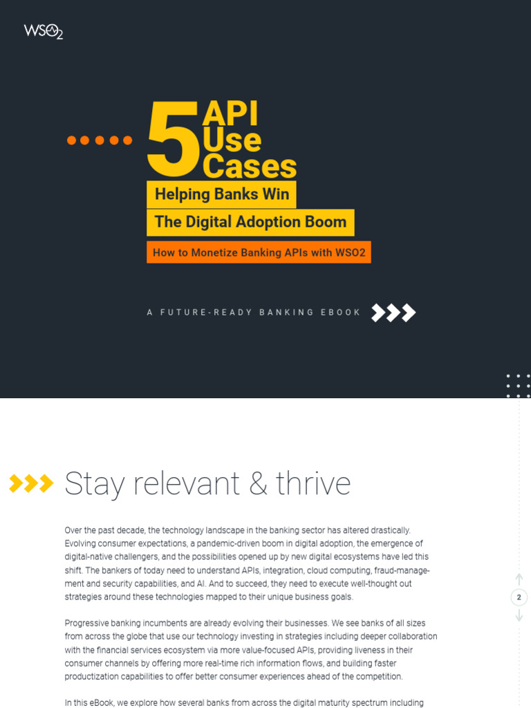 Five Banking API Use Cases | PDF | Banks | Interoperability