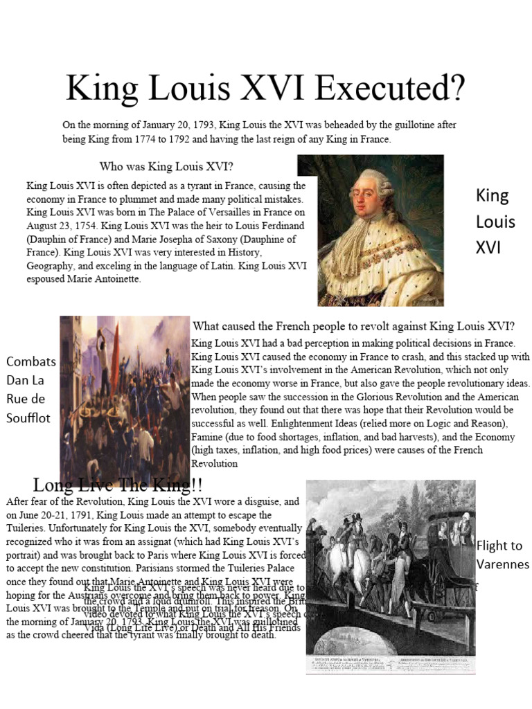 World History LL French Revolution Report Assignment 9th Grade | PDF ...