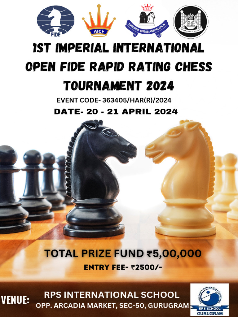 1st Imperial FIDE Rapid Chess Tournament | PDF | Chess