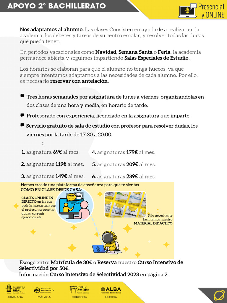 2ºBACHILLERATO | PDF