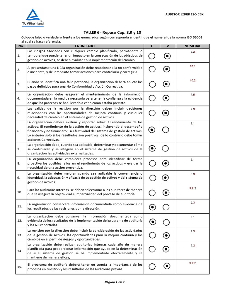 09 Taller Repaso 8,9,10 55K VFPA | PDF