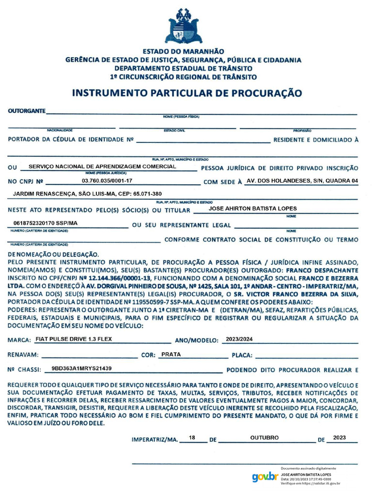 Procuracao SENAC-2 Assinado | PDF