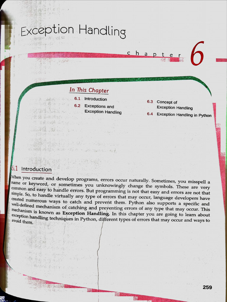 Exception Handling | PDF