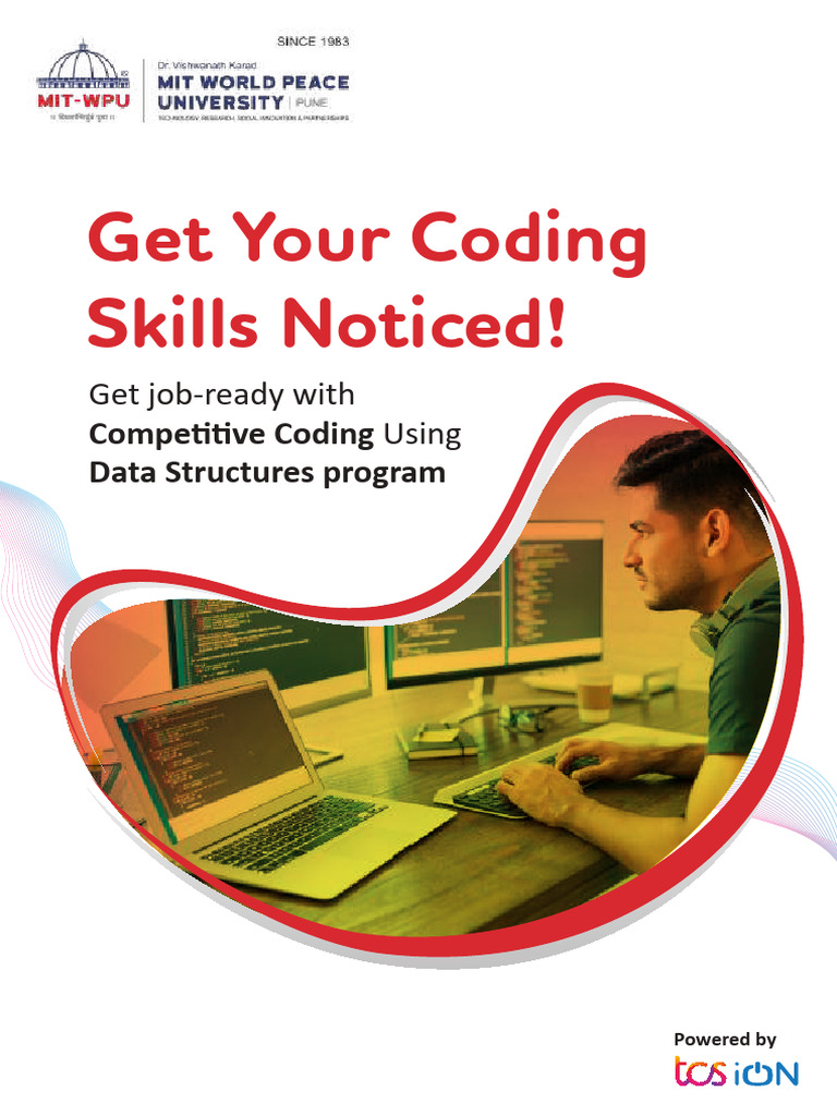 Competitive Coding Using Data Structures - Brochure - Compressed | PDF | Computer Programming ...