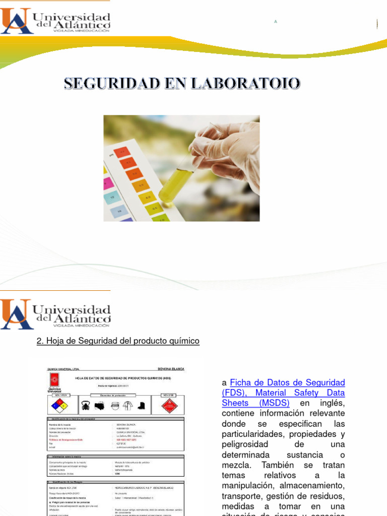 Ficha de Datos de Seguridad ISO 11014-1 | PDF