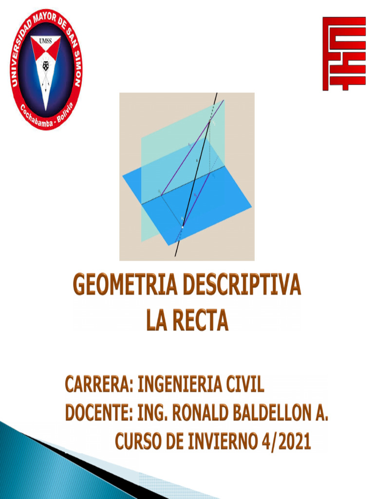 TEMA 3 LA RECTA GEO-DES | PDF | Formas geométricas | Geometría analítica