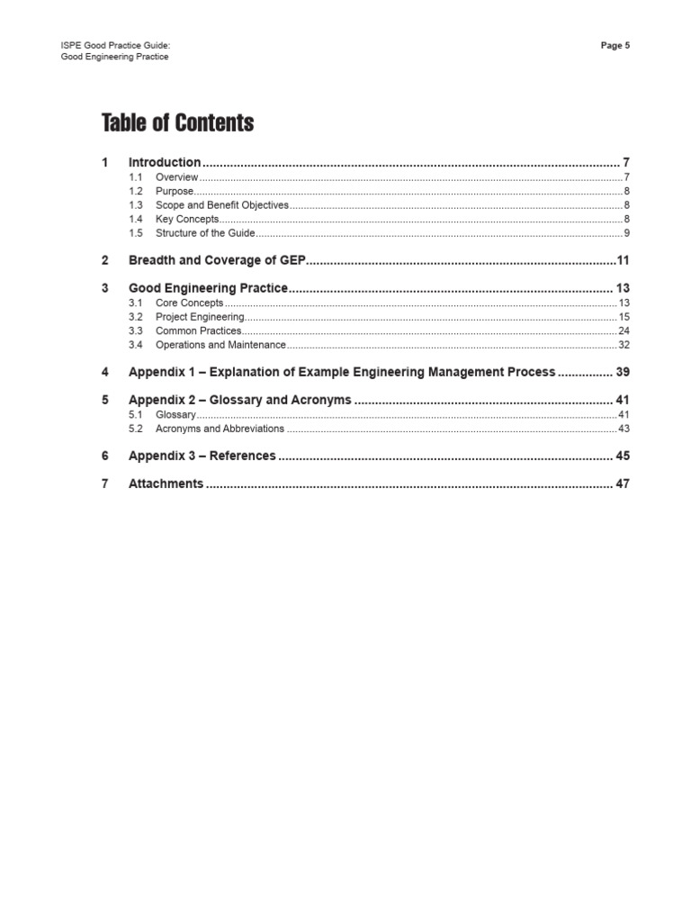 Ispe Gep Toc | PDF | Engineering | Business