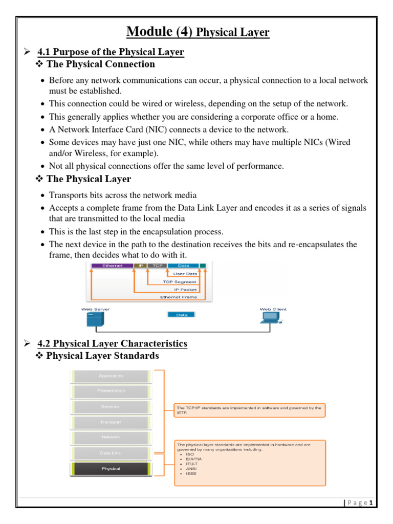 Module 4 | PDF | Computer Network | Transmission Medium