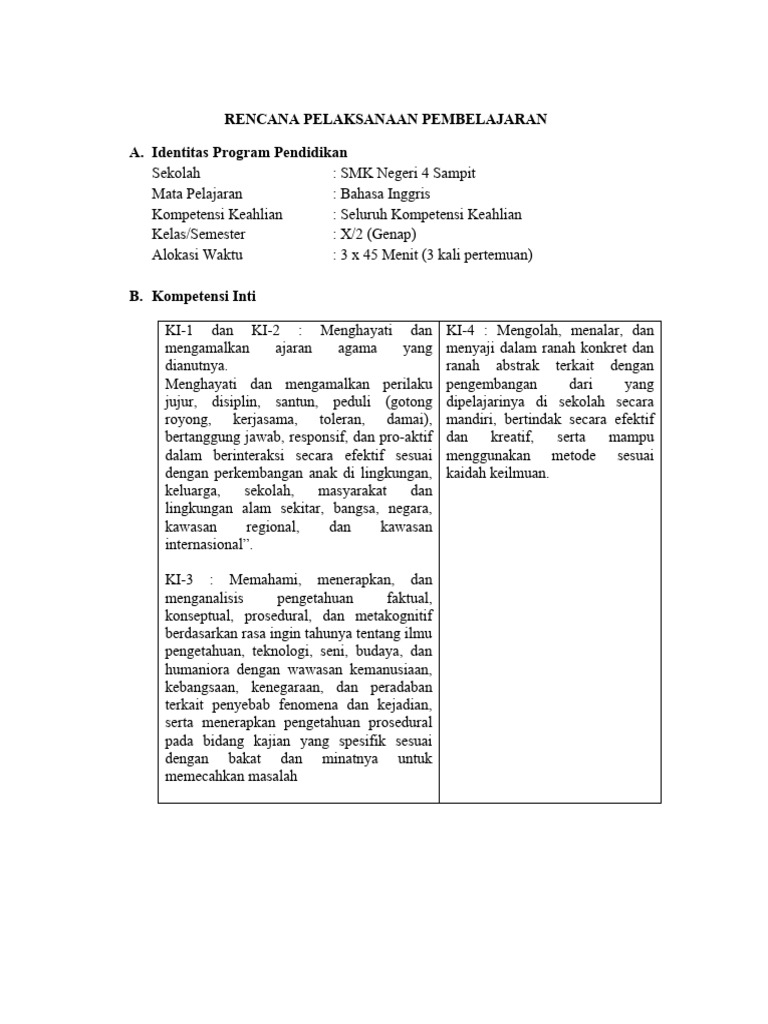 RPP Procedure Text | PDF