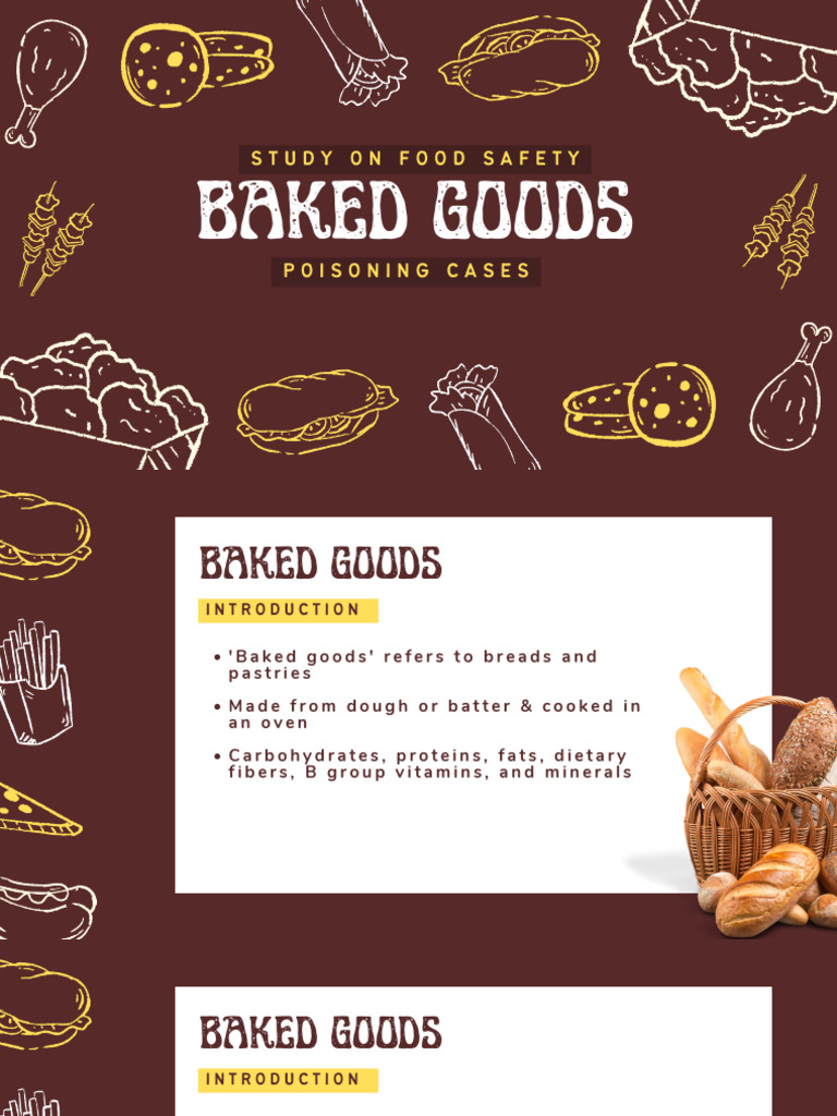 Baked Goods Poisoning Cases | PDF | Baking | Breads
