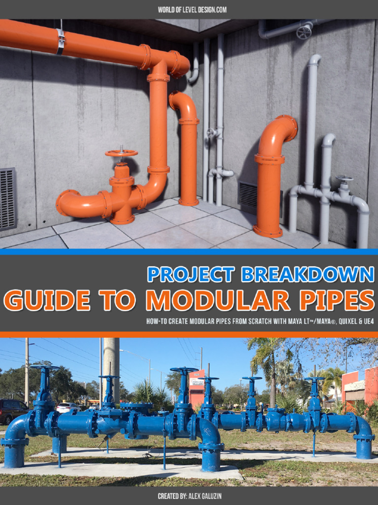Guide - UE4 Modular Pipes Project Breakdown v1 | Download Free PDF | Texture Mapping | 3 D ...