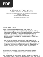 Overview of 8 Millennium Development Goals | PDF