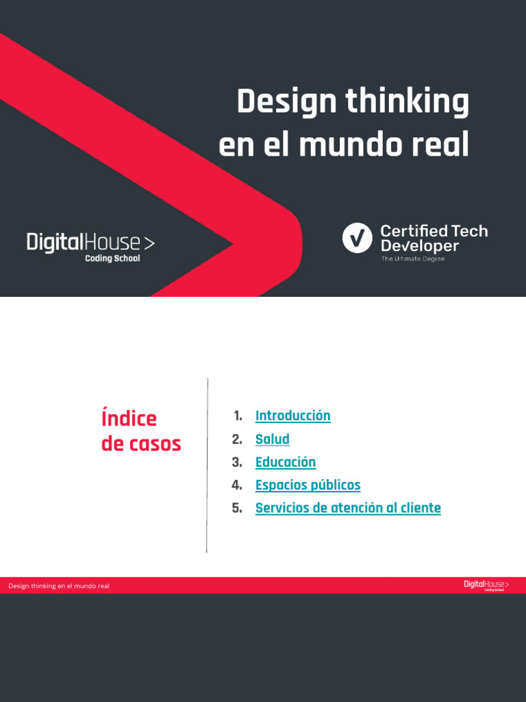 1.4 Design Thinking en El Mundo Real | PDF