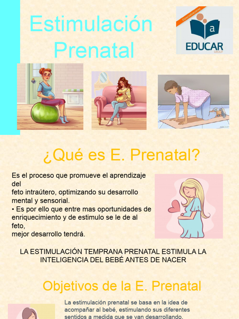 Estimulación Prenatal: Beneficios y Técnicas | PDF | Feto | El embarazo