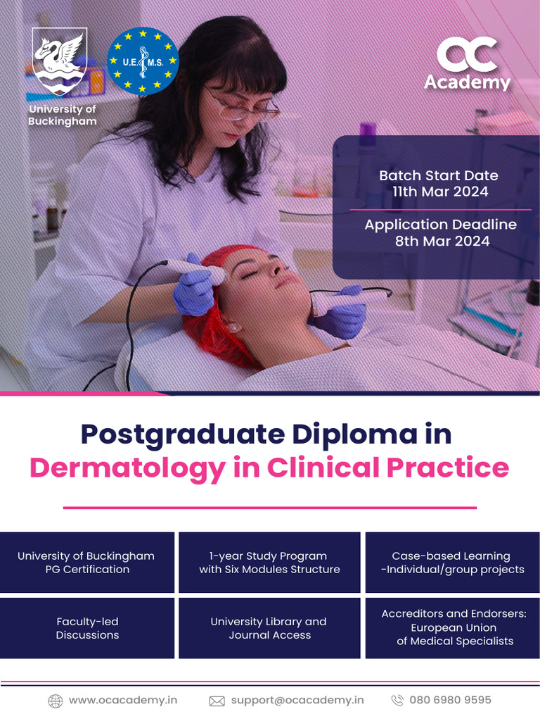 PG in Dermatology UB 2 | PDF | Dermatology | Postgraduate Education
