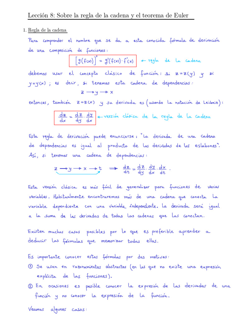 L8ER | PDF | Matemáticas | Calculo diferencial