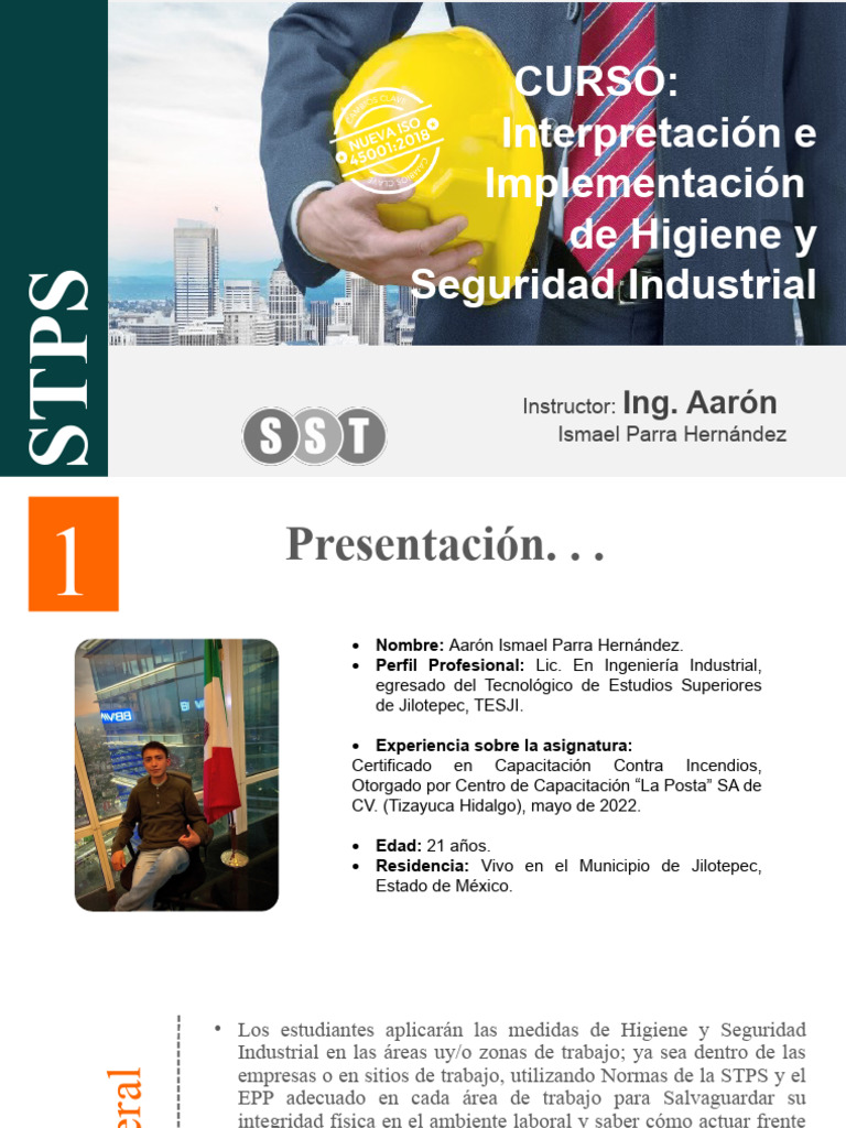 Presentación TEC | PDF | Higiene Ocupacional