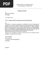 Willingness Letter | PDF