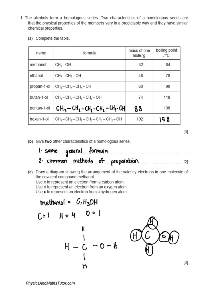 Alcohols & Carboxylic Acids | PDF | Hydroxide | Acid