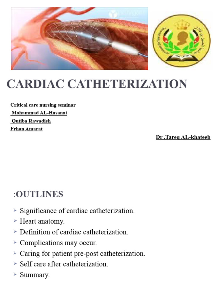 Caring For Patient Post Cardiac Catheterization | PDF | Heart | Angiography