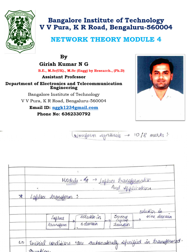 NT Module 4 | PDF | Engineering