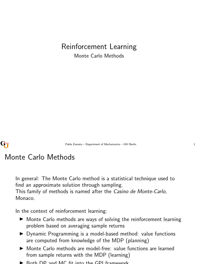 Lec 5 | Download Free PDF | Monte Carlo Method | Algorithms Lec 5 | Download Free PDF | Monte Carlo Method | Algorithms