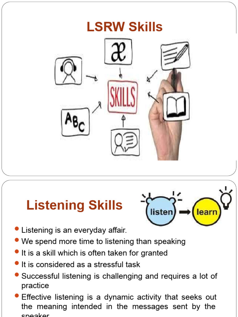 LSRW Skills 26032023 062232pm 28092023 123513pm | PDF | Stress ...