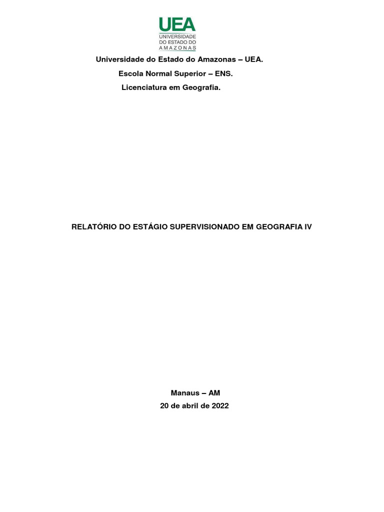 Relatorio Oficial - Marcela | PDF | Pedagogia | Escolas