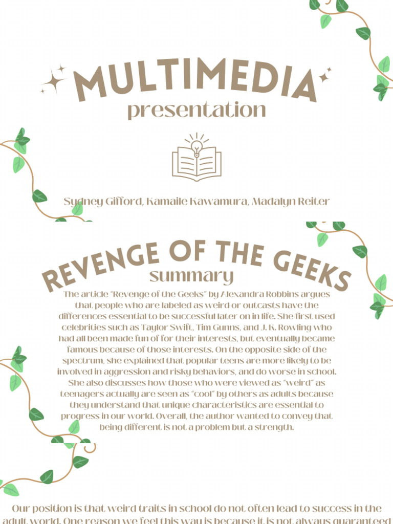Revenge of The Geeks | PDF