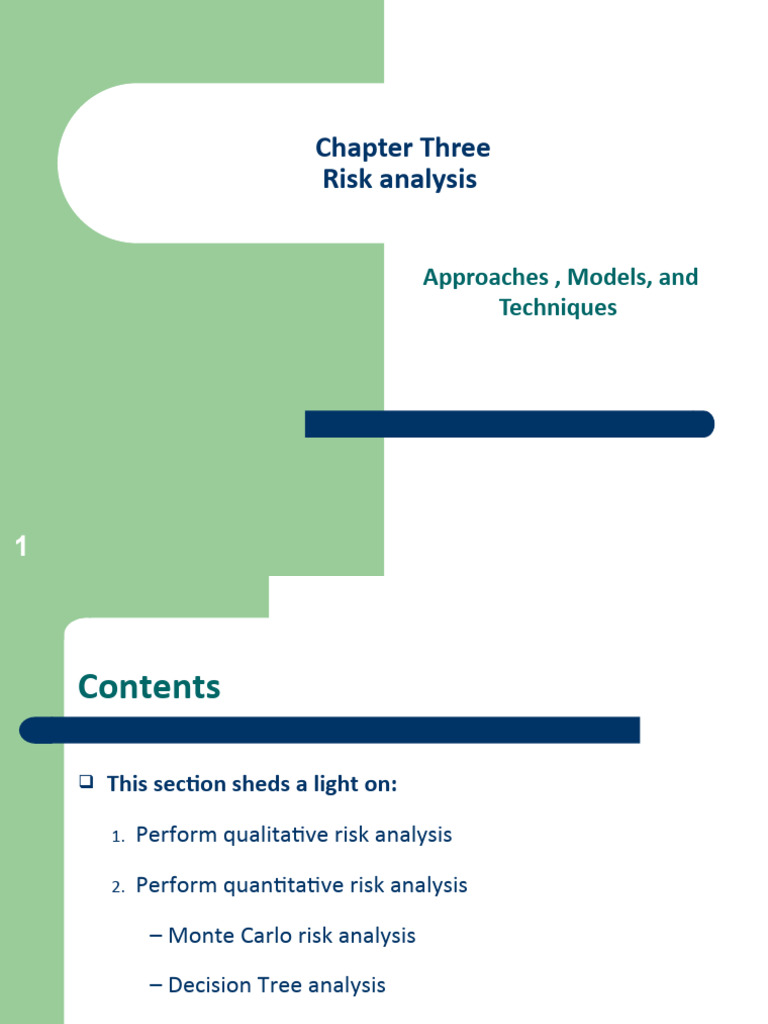 Chapter 3 Risk - Analysis | PDF | Risk | Risk Management