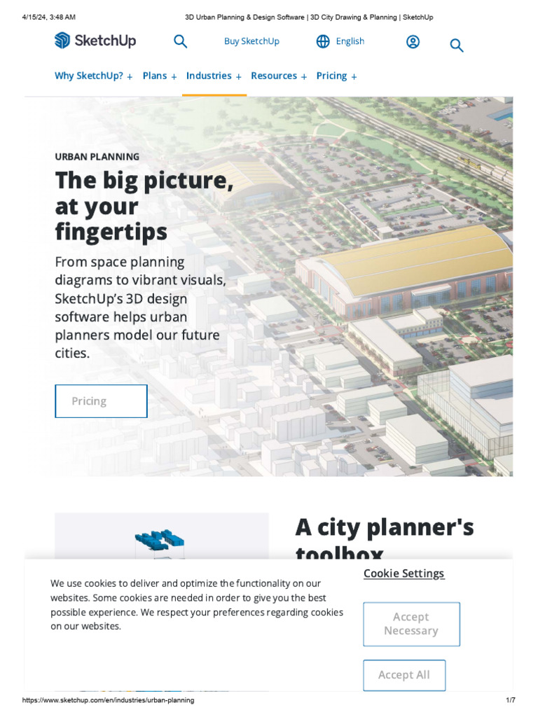 3D Urban Planning Software Overview | PDF | Sketch Up | 3 D Computer ...