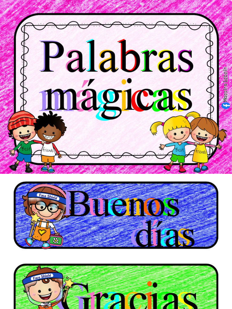 15-Palabras Mágicas Modelo 2 | PDF