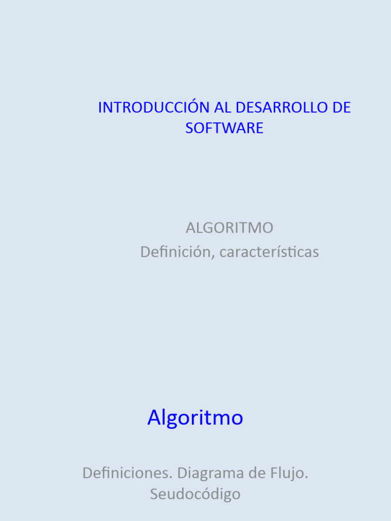 03_Algoritmo_Teoría | PDF | Algoritmos | Tipo de datos