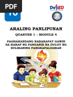 Ap 10 First Quarter Module-4 | PDF