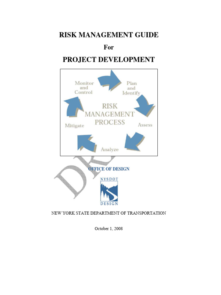 Draft Risk MGMNT Guide ProjDev | PDF | Risk | Risk Management