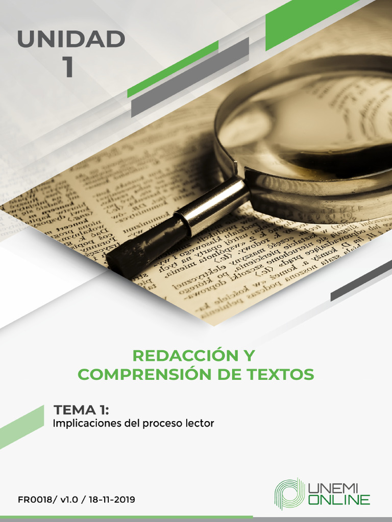 Redaccion y Comprension de Textos | PDF | Comprensión lectora | Oración ...