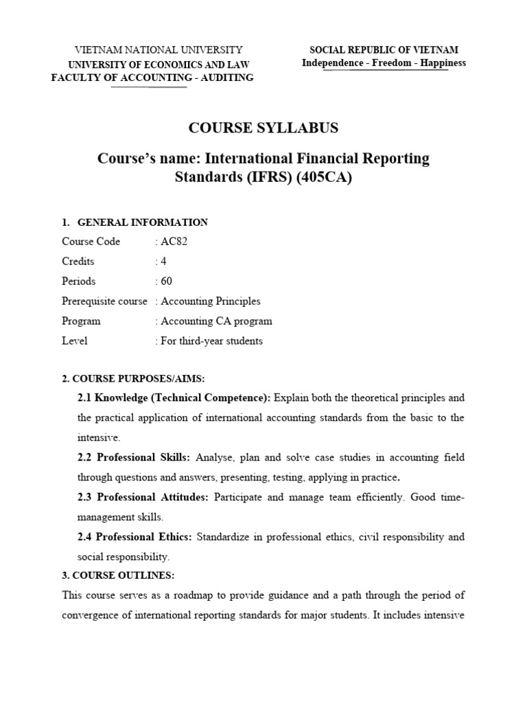 IFRS - 4TC - CA CLASSES 2021 - Updated Formative Assessment | PDF ...