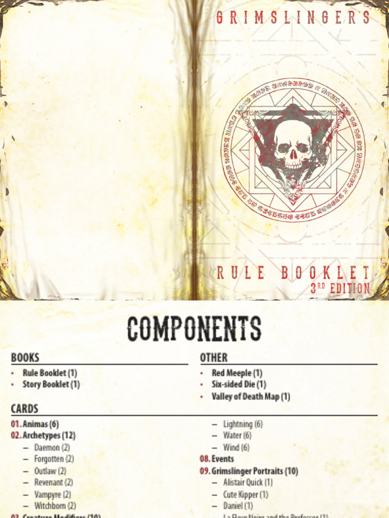 Grimslingers-Core Rulebook (5.5x8.5in) v1.3 | PDF