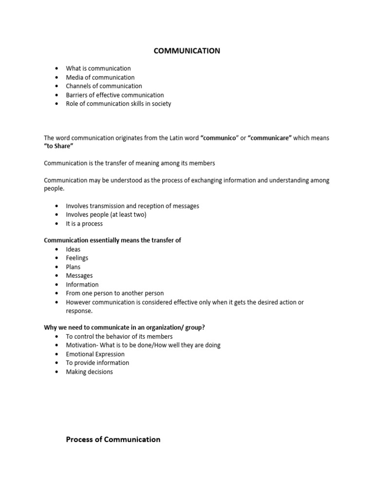 Effective Communication | PDF | Communication | Nonverbal Communication