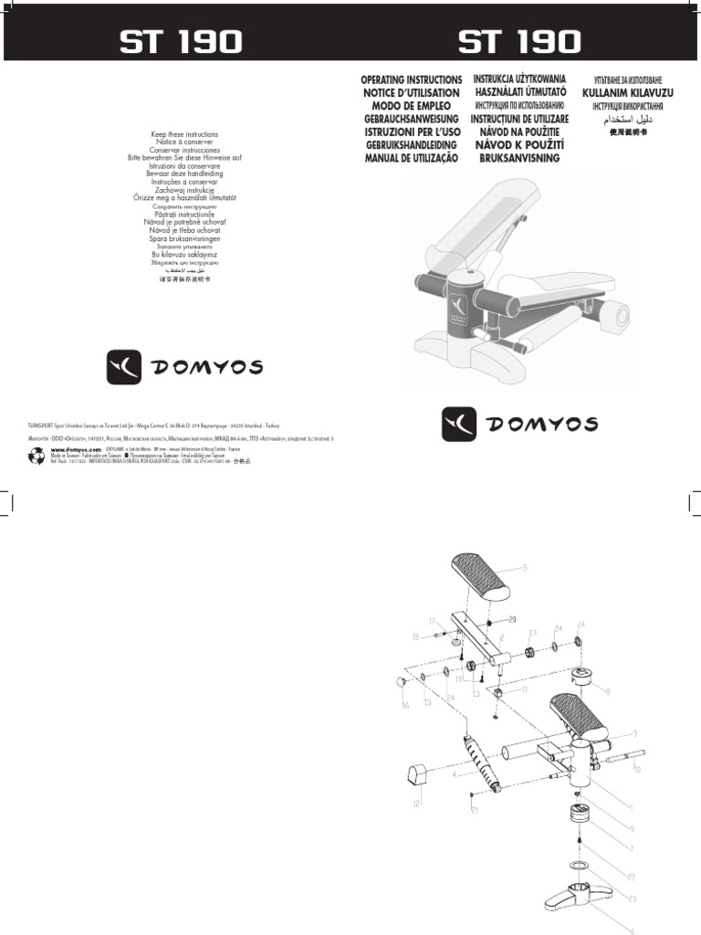 st190 manual stepper | PDF